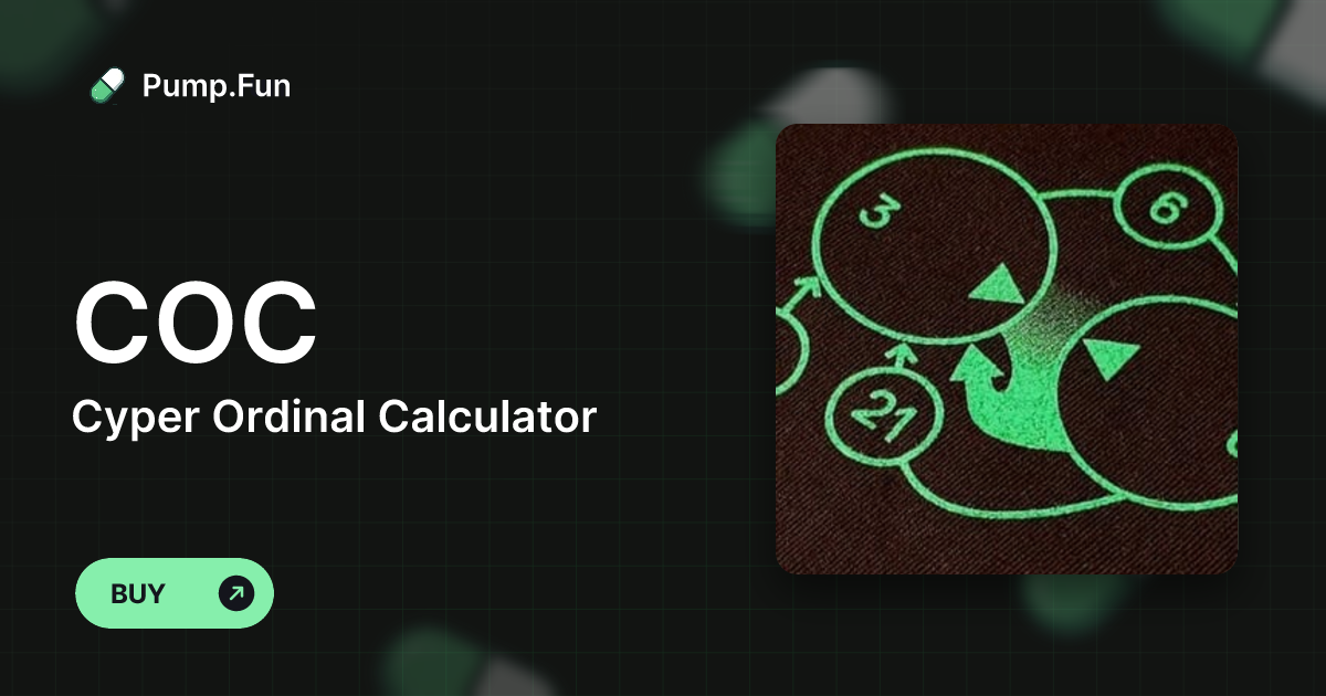 Cyper Ordinal Calculator (COC) - Pump