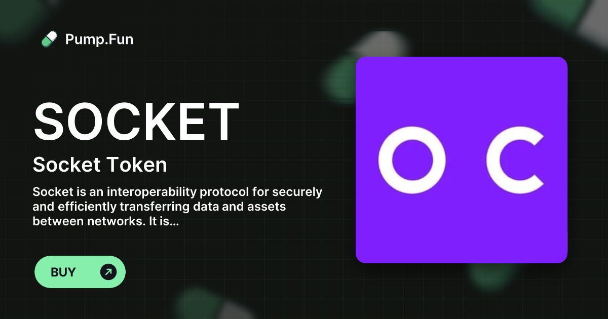 Socket Token (SOCKET) - Pump