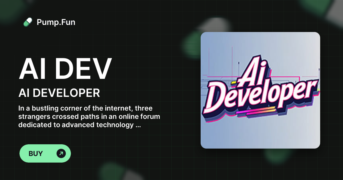 AI DEVELOPER (AI DEV) - Pump