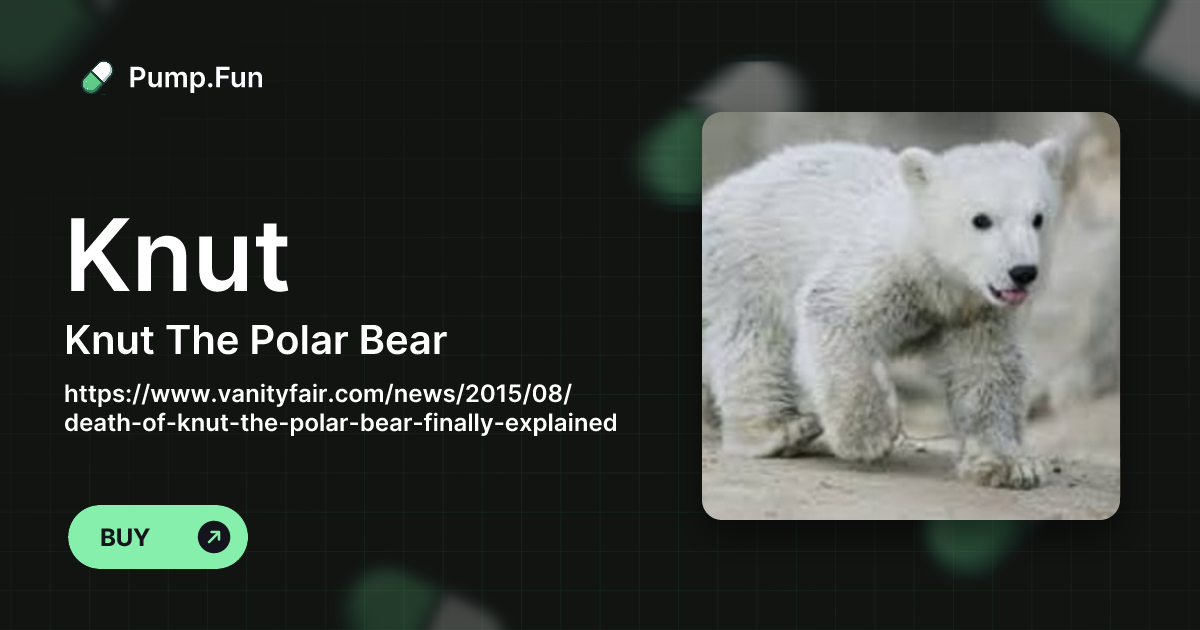 Knut The Polar Bear (Knut ) - Pump