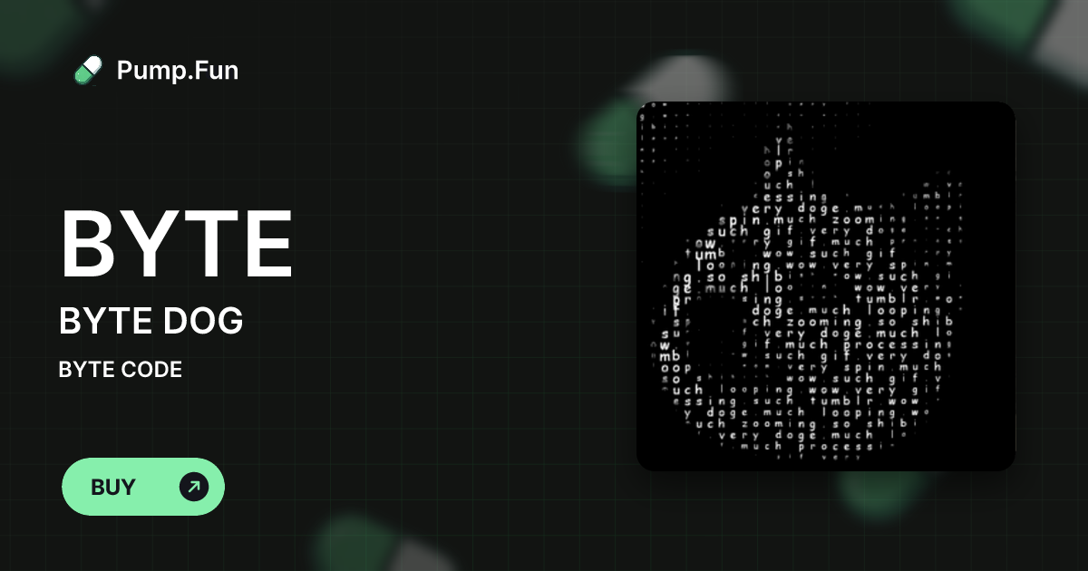 BYTE DOG (BYTE) - Pump