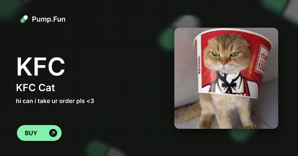 KFC Cat (KFC) - Pump