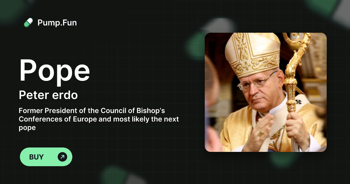 Peter erdo (Pope) - Pump