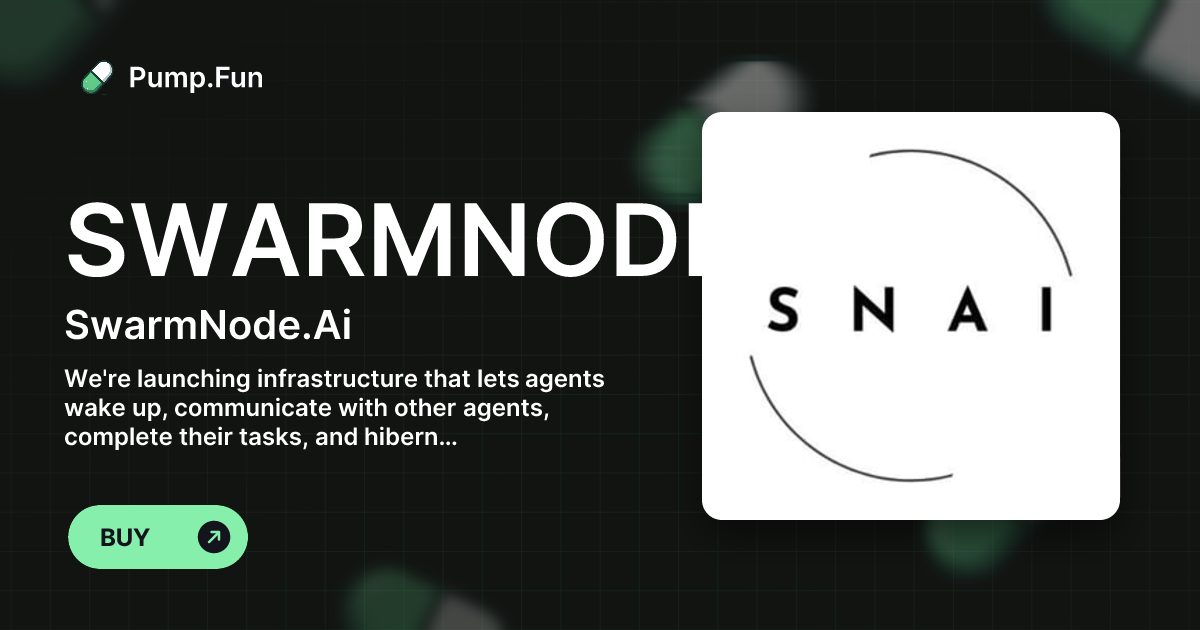 SwarmNode.Ai (SWARMNODE) - Pump