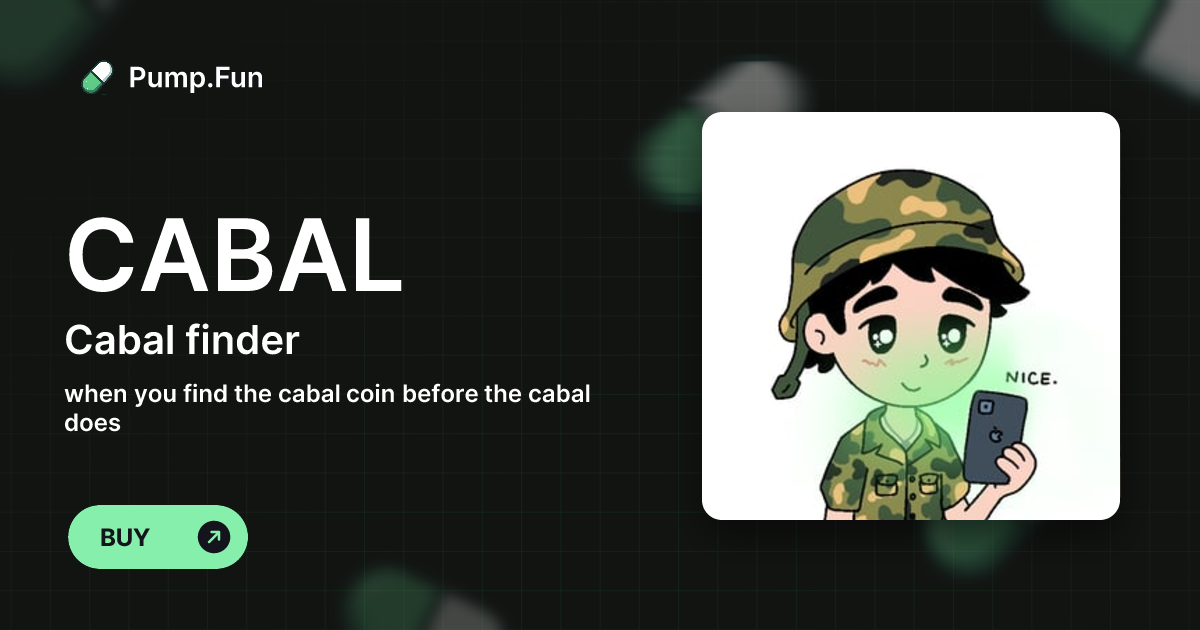 Cabal finder (CABAL) - Pump