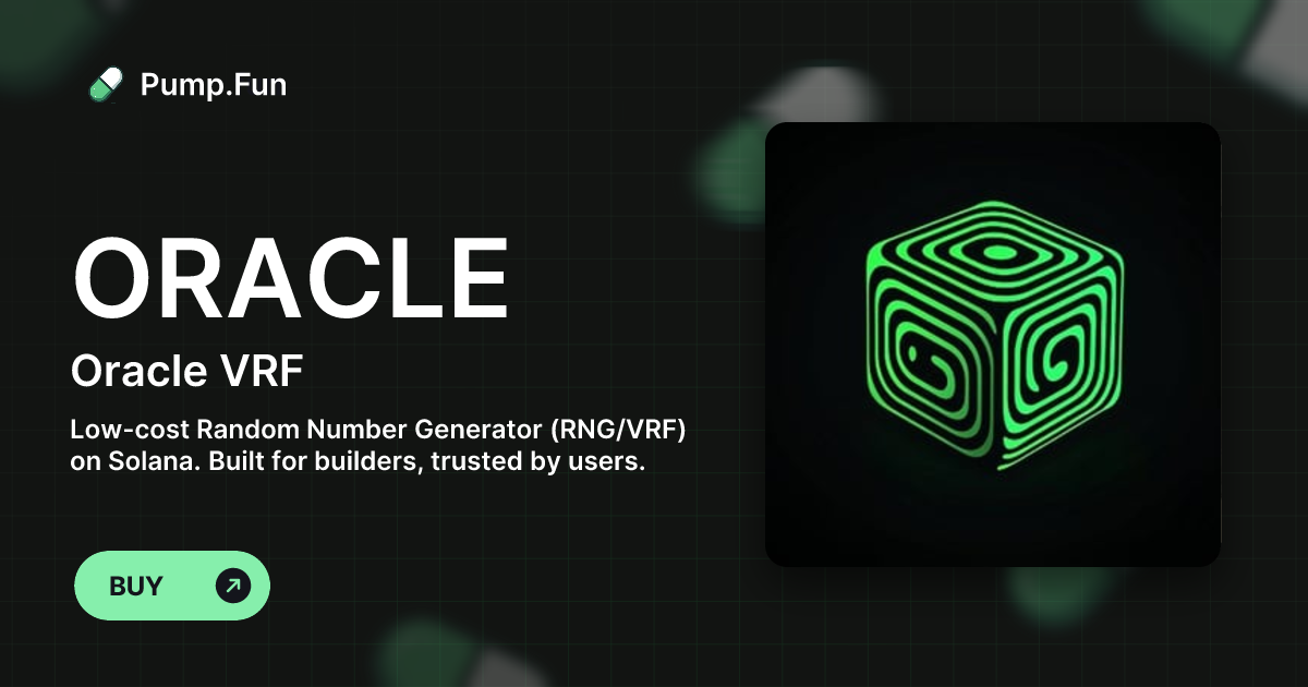 Oracle VRF (ORACLE) - Pump