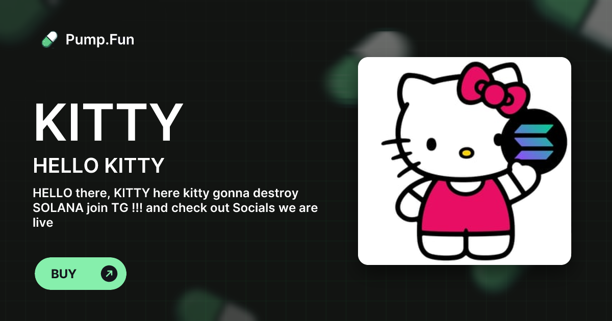 HELLO KITTY (KITTY) - Pump