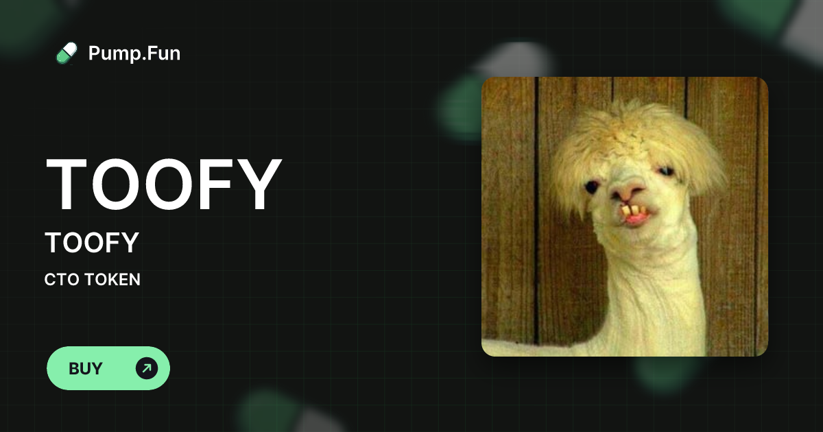 TOOFY (TOOFY) - Pump