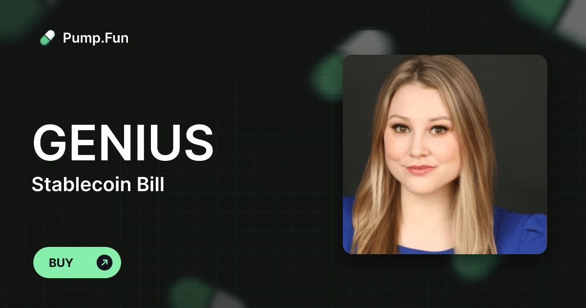 Stablecoin Bill (GENIUS) - Pump