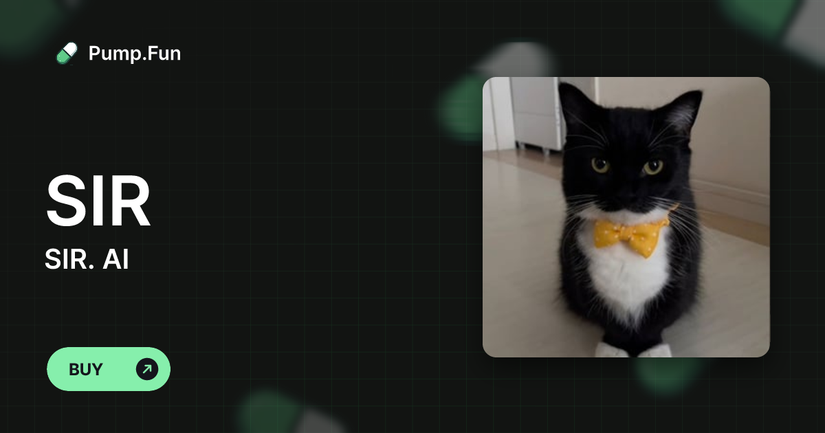 SIR. AI (SIR) - Pump