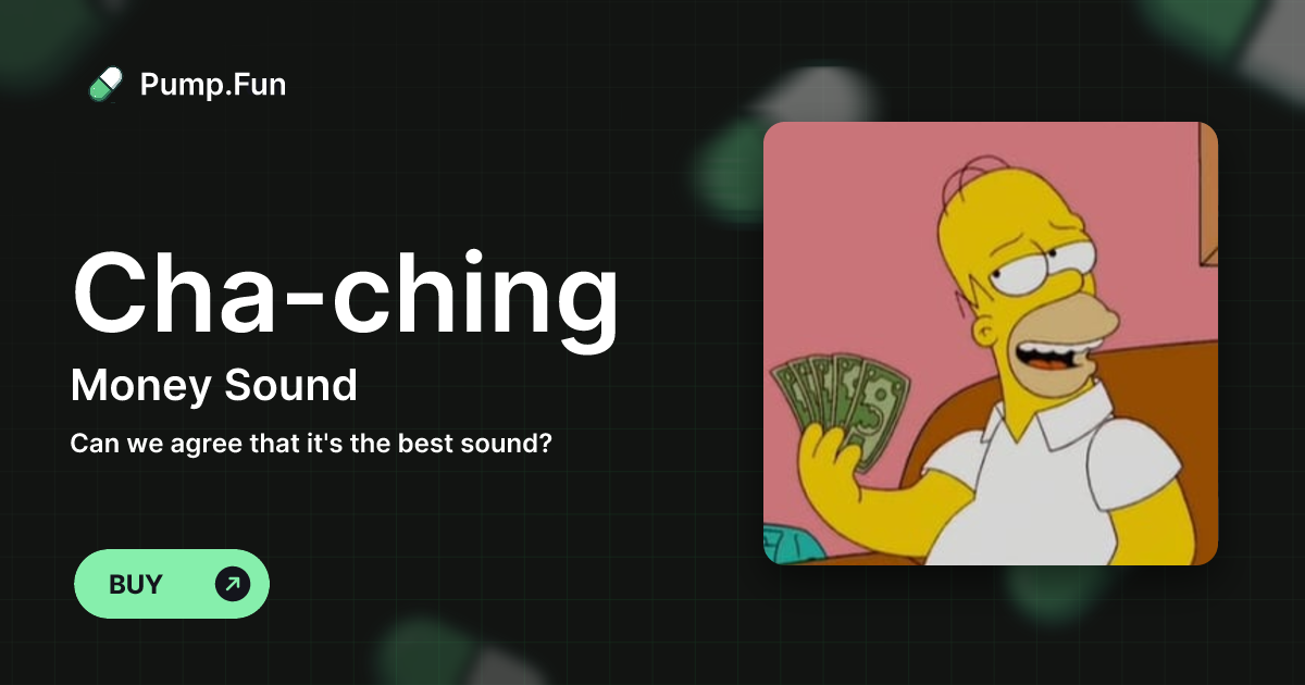 Money Sound (Cha-ching) - Pump