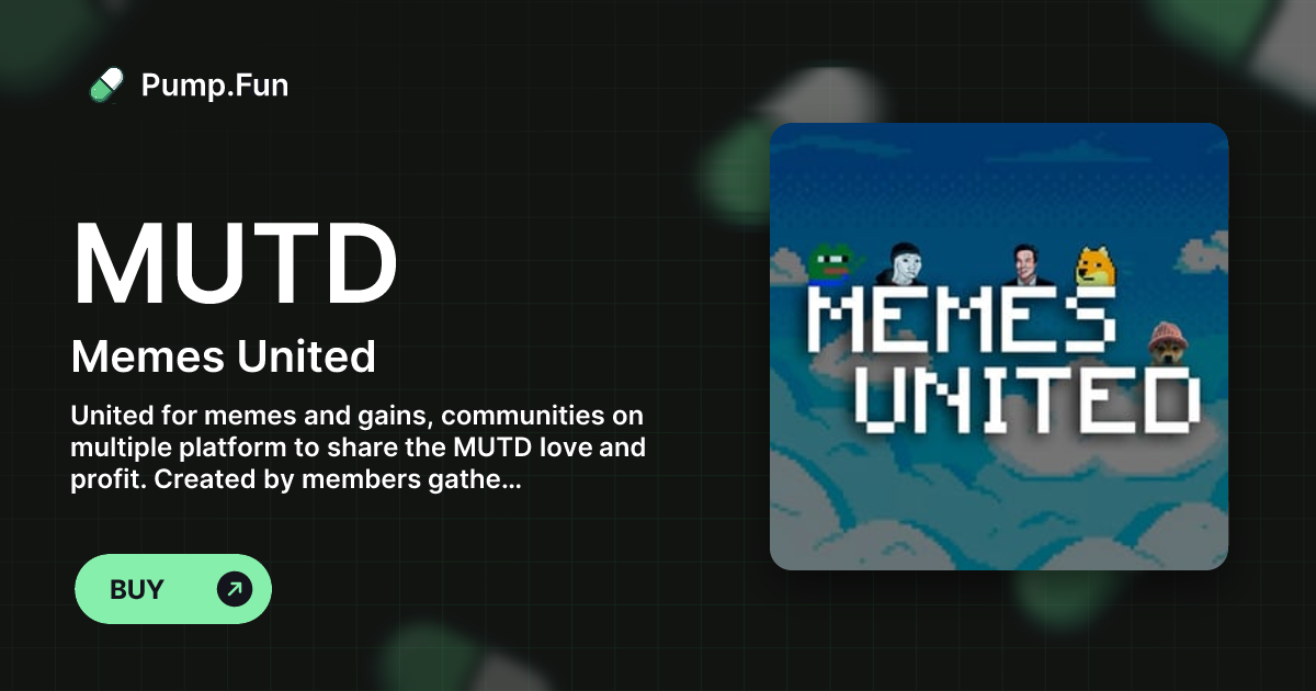 Memes United (MUTD) - Pump