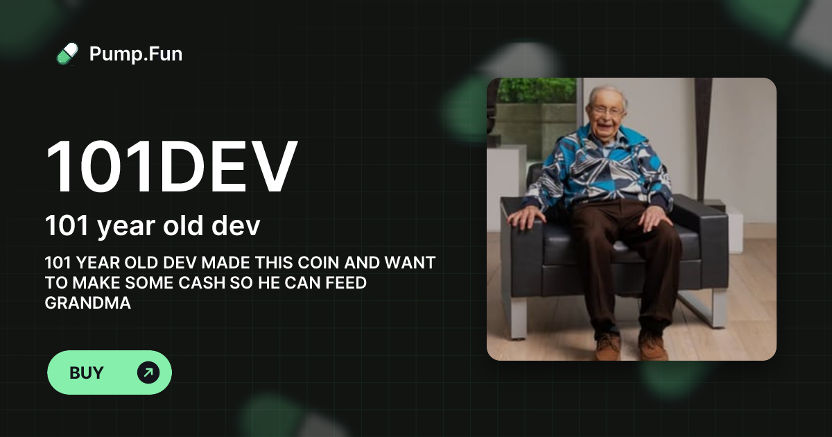 101 year old dev (101DEV) - Pump