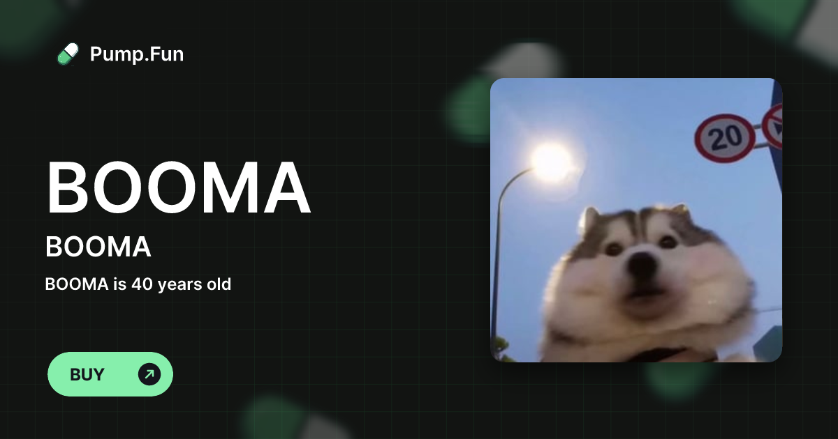 BOOMA (BOOMA) - Pump