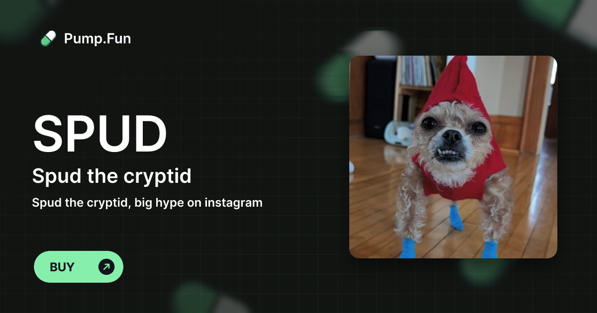 Spud the cryptid (SPUD) - Pump
