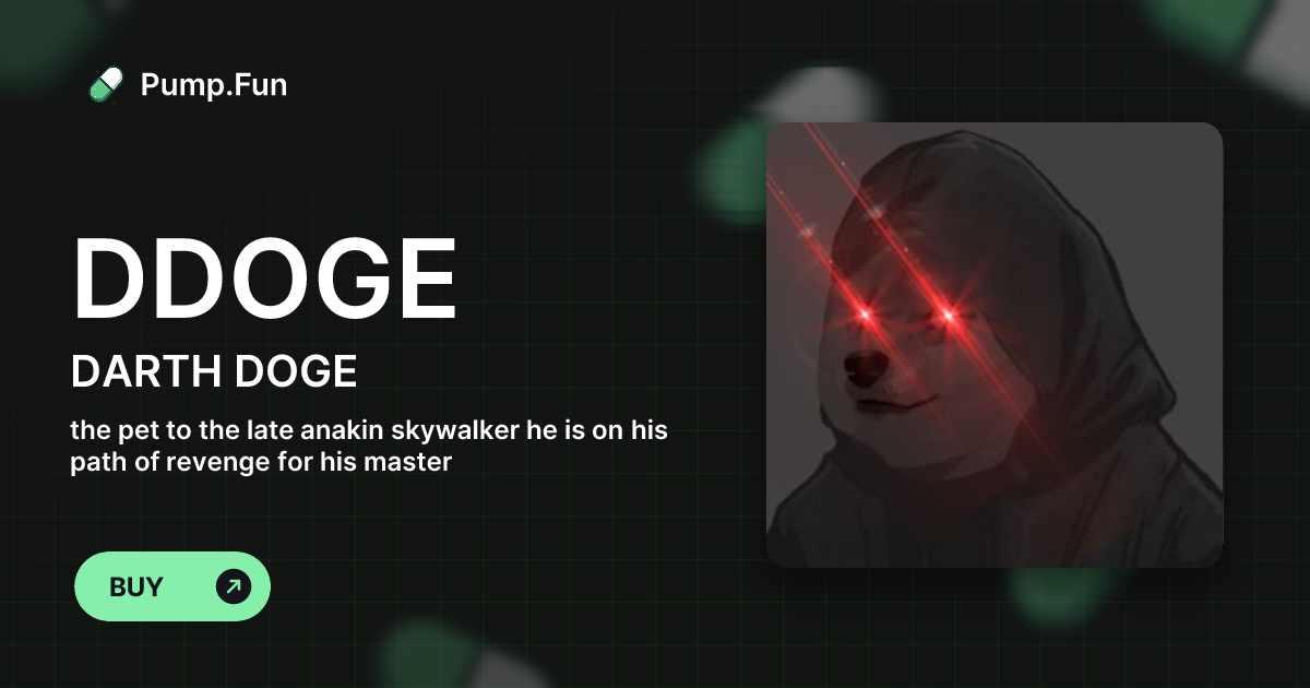 DARTH DOGE (DDOGE) - Pump