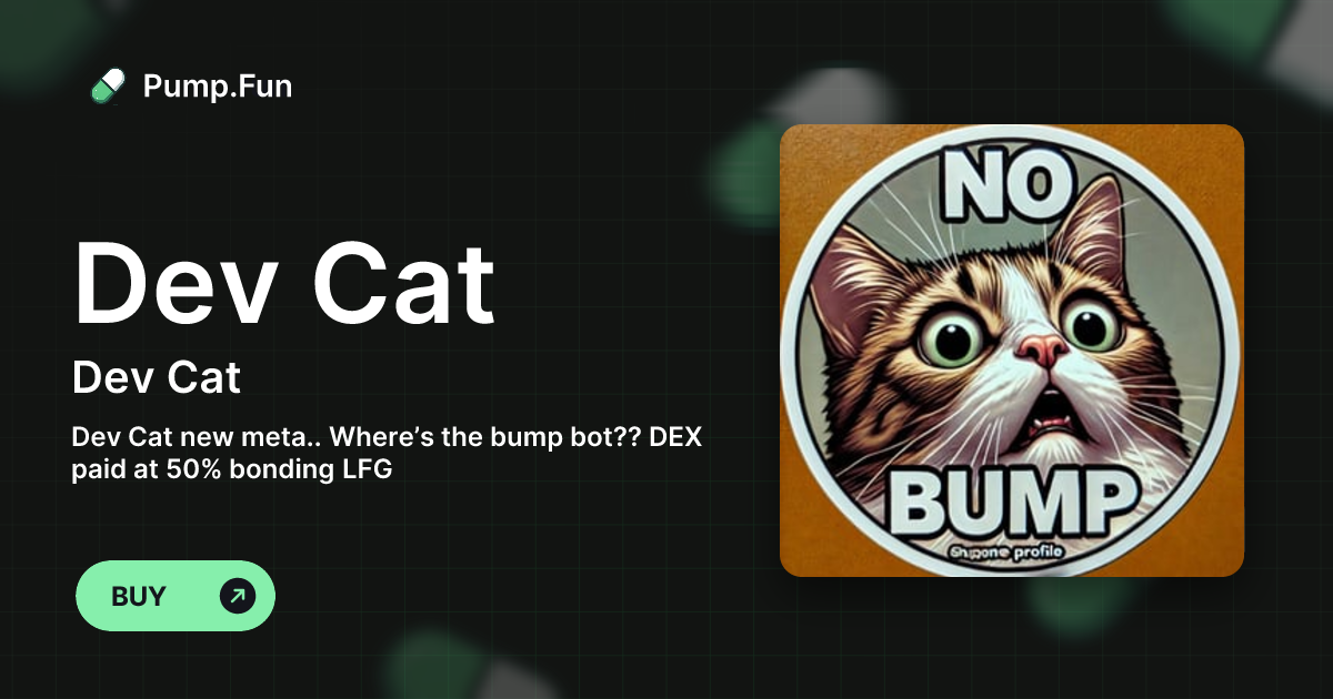 Dev Cat (Dev Cat ) - Pump