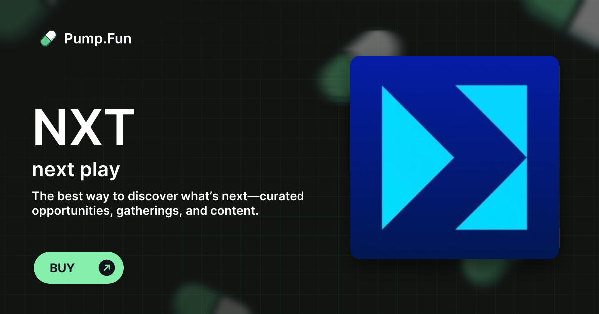 next play (NXT) - Pump