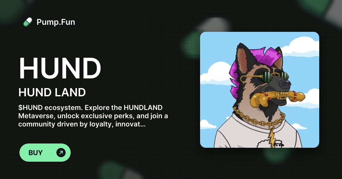 HUND LAND (HUND) - Pump