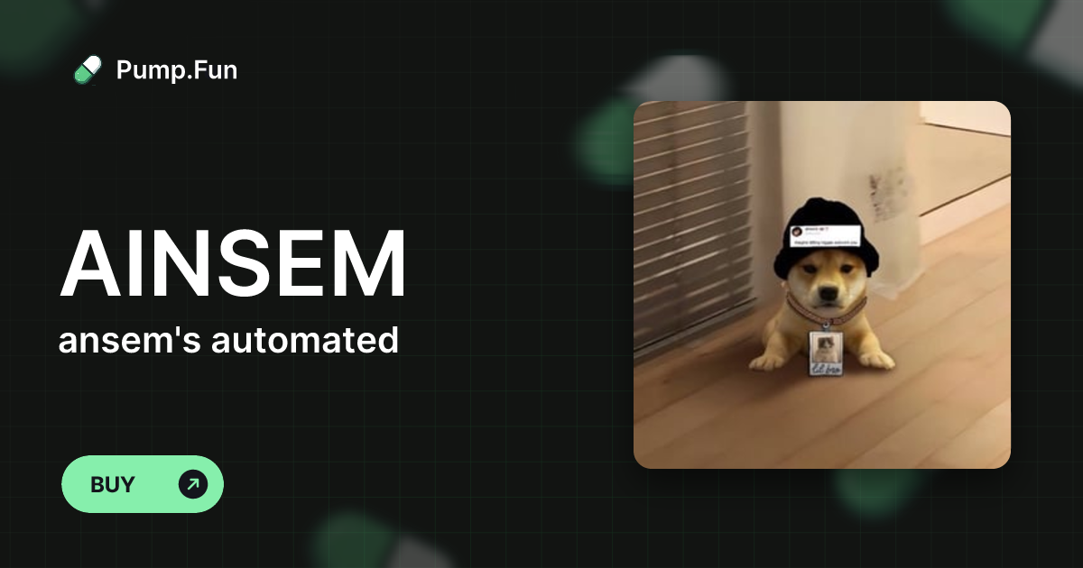 ansem's automated (AINSEM) - Pump