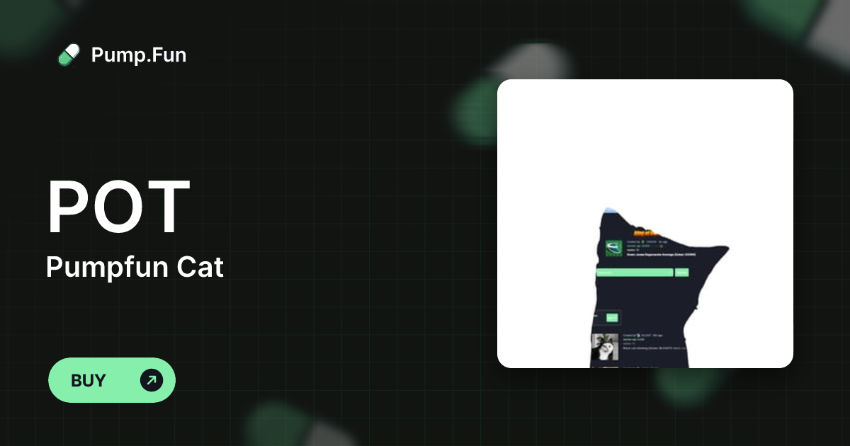 Pumpfun Cat (POT) - Pump