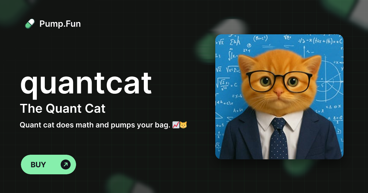 The Quant Cat (quantcat) - Pump