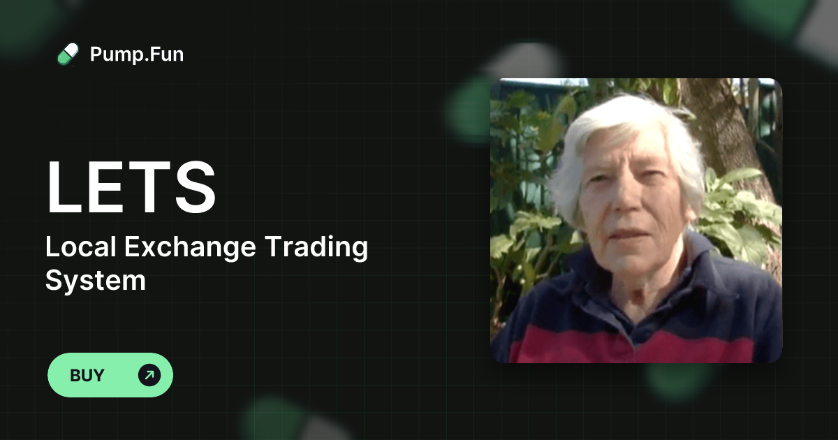Local Exchange Trading System (LETS) - Pump