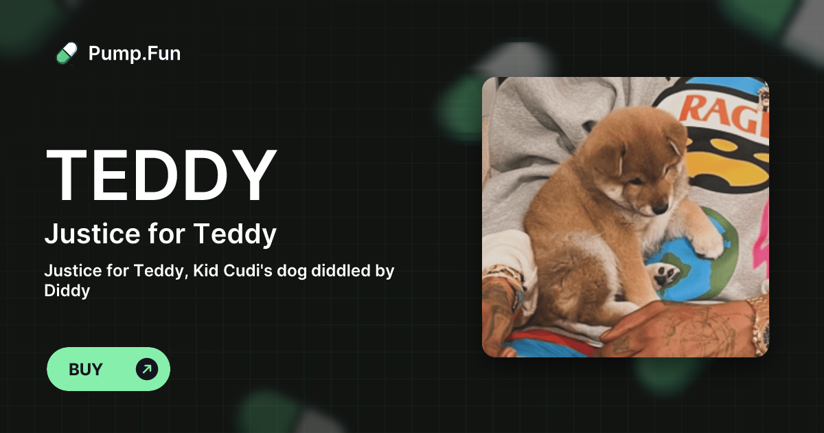 Justice for Teddy (TEDDY) - Pump