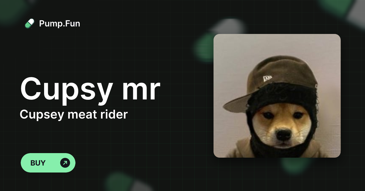 Cupsey meat rider (Cupsy mr) - Pump