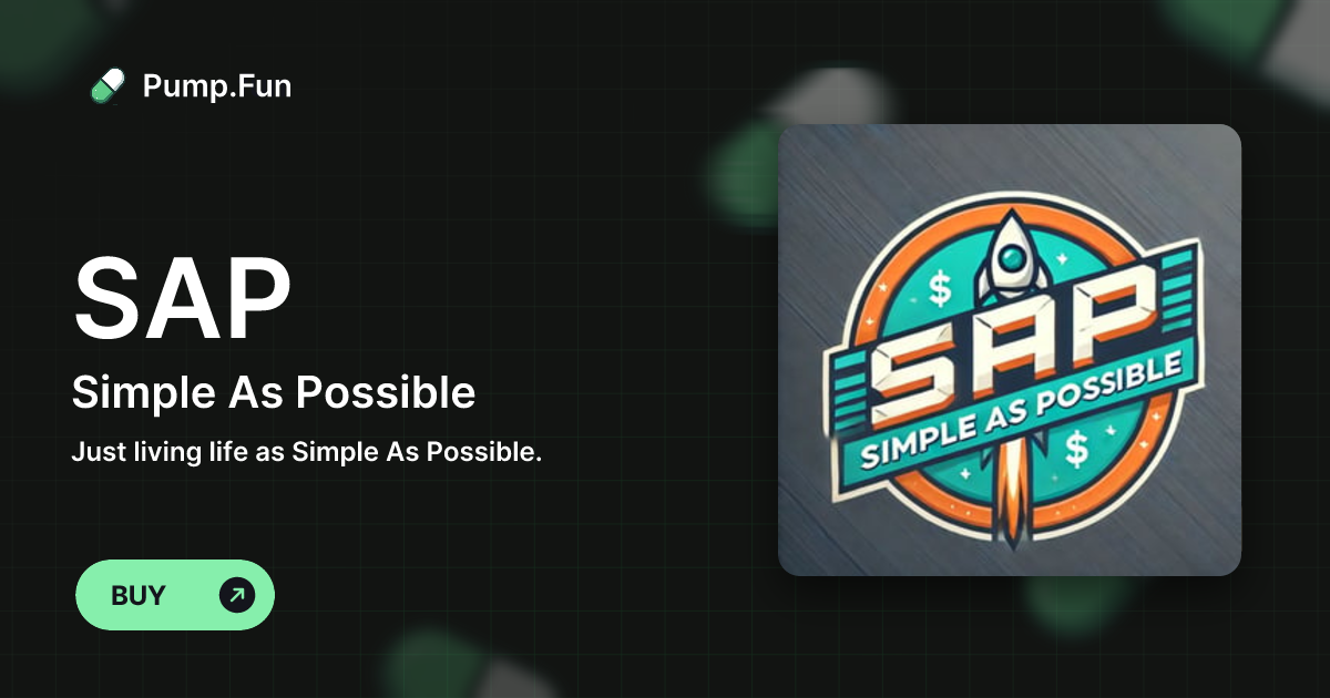 Simple As Possible (SAP) - Pump