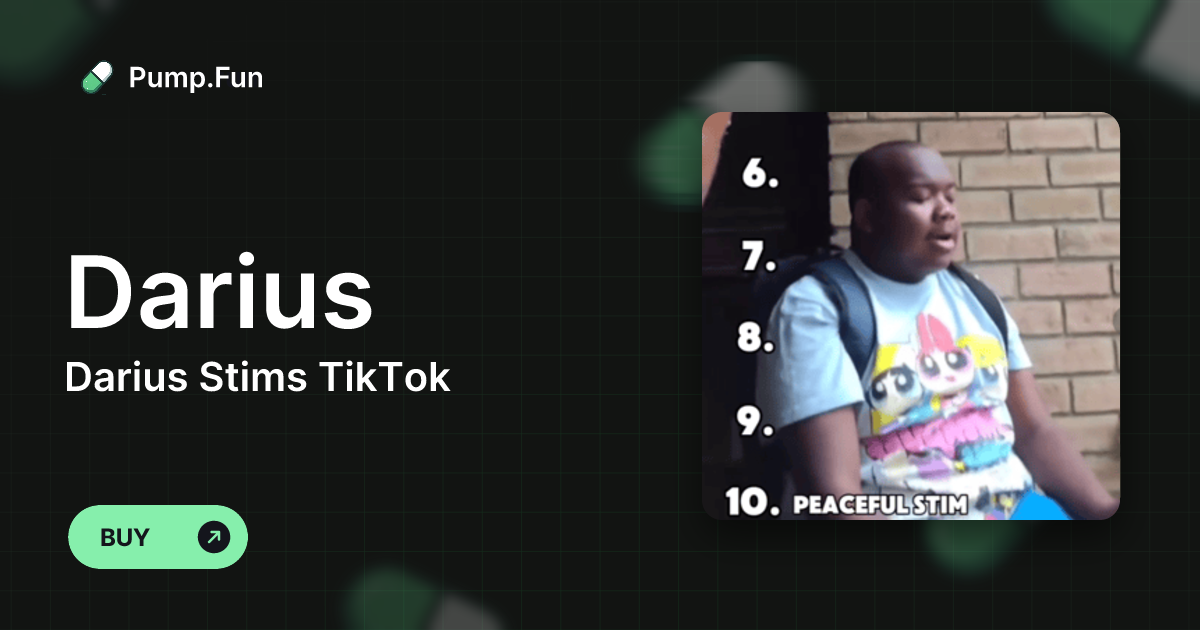 Darius Stims TikTok (Darius) - Pump
