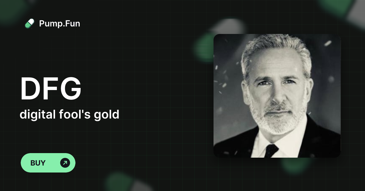 digital fool's gold (DFG) - Pump