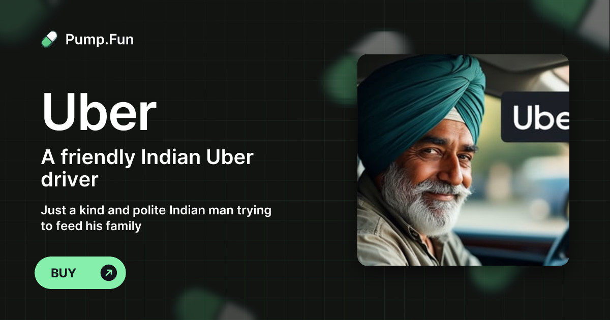 A friendly Indian Uber driver (Uber) - Pump