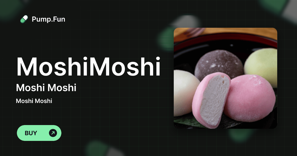 Moshi Moshi (MoshiMoshi) - Pump