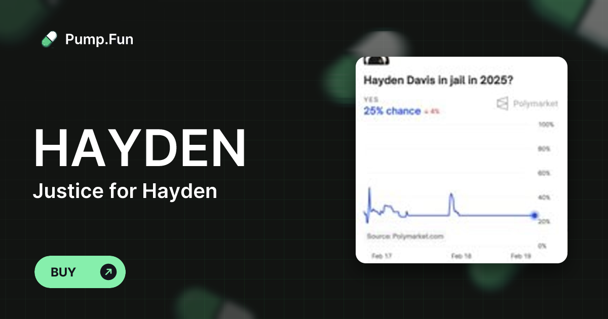 Justice for Hayden (HAYDEN) - Pump