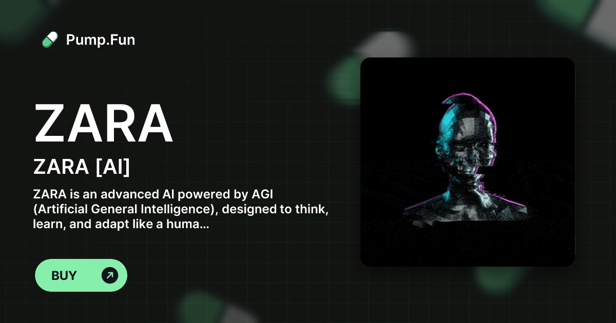 ZARA [AI] (ZARA) - Pump