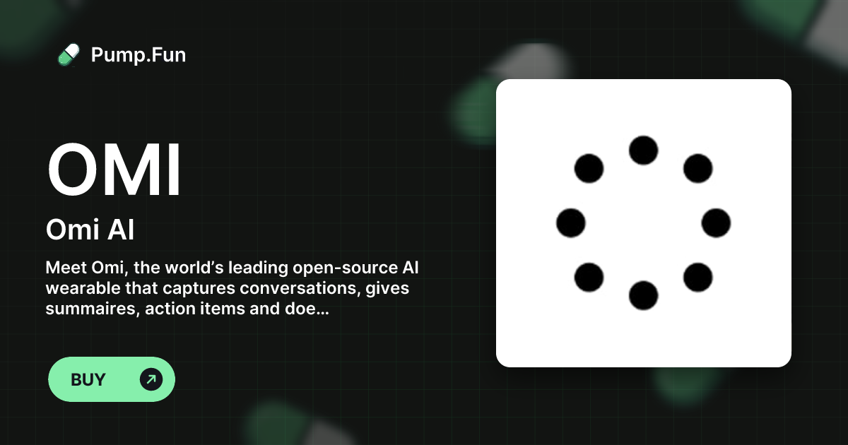 Omi AI (OMI) - Pump