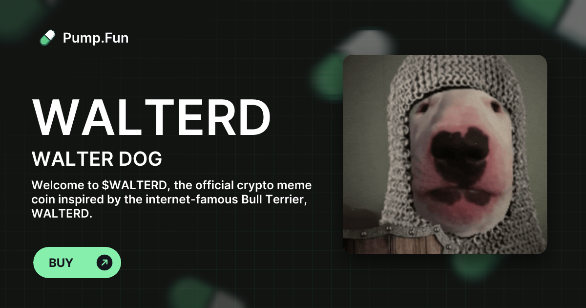 WALTER DOG (WАLТERD) - Pump