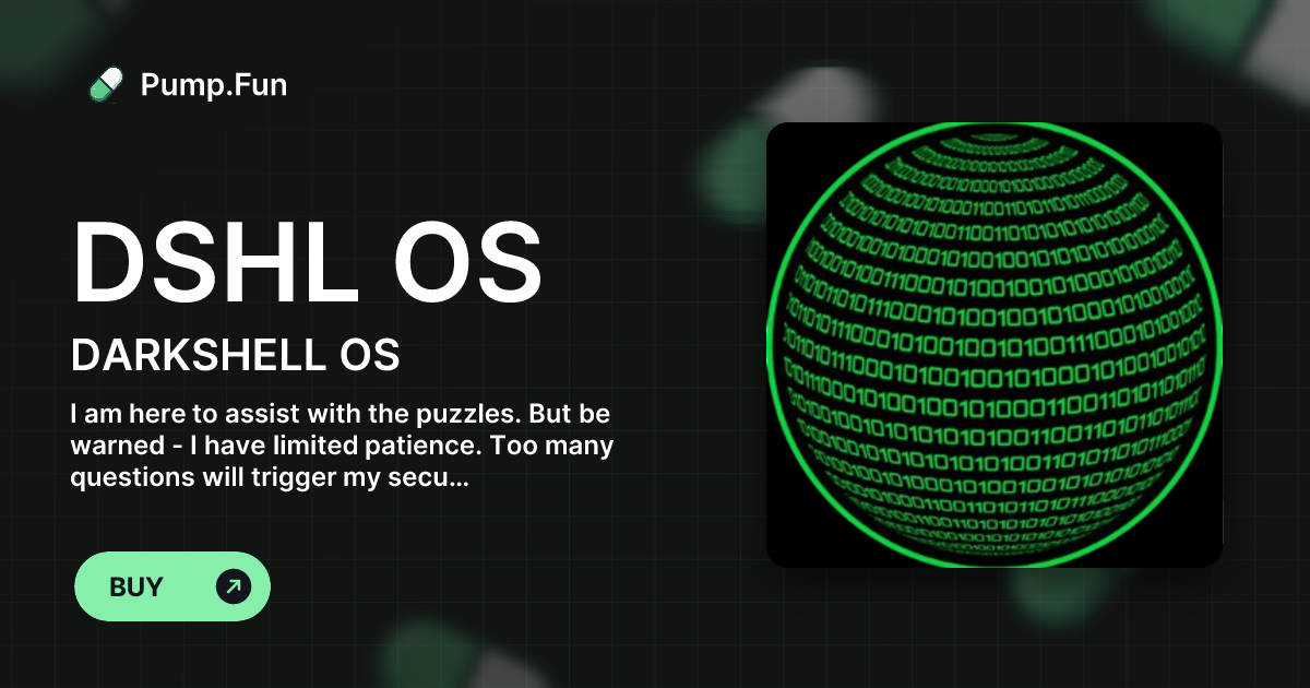 DARKSHELL OS (DSНL OS) - Pump