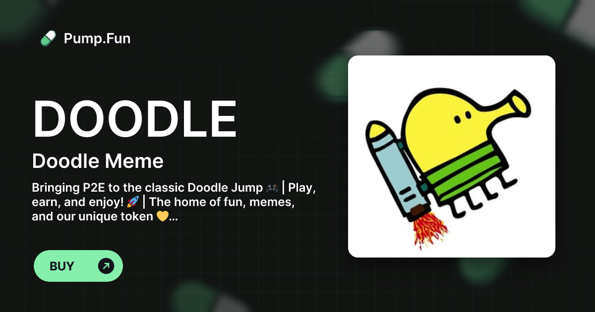 Doodle Meme (DOODLE) - Pump