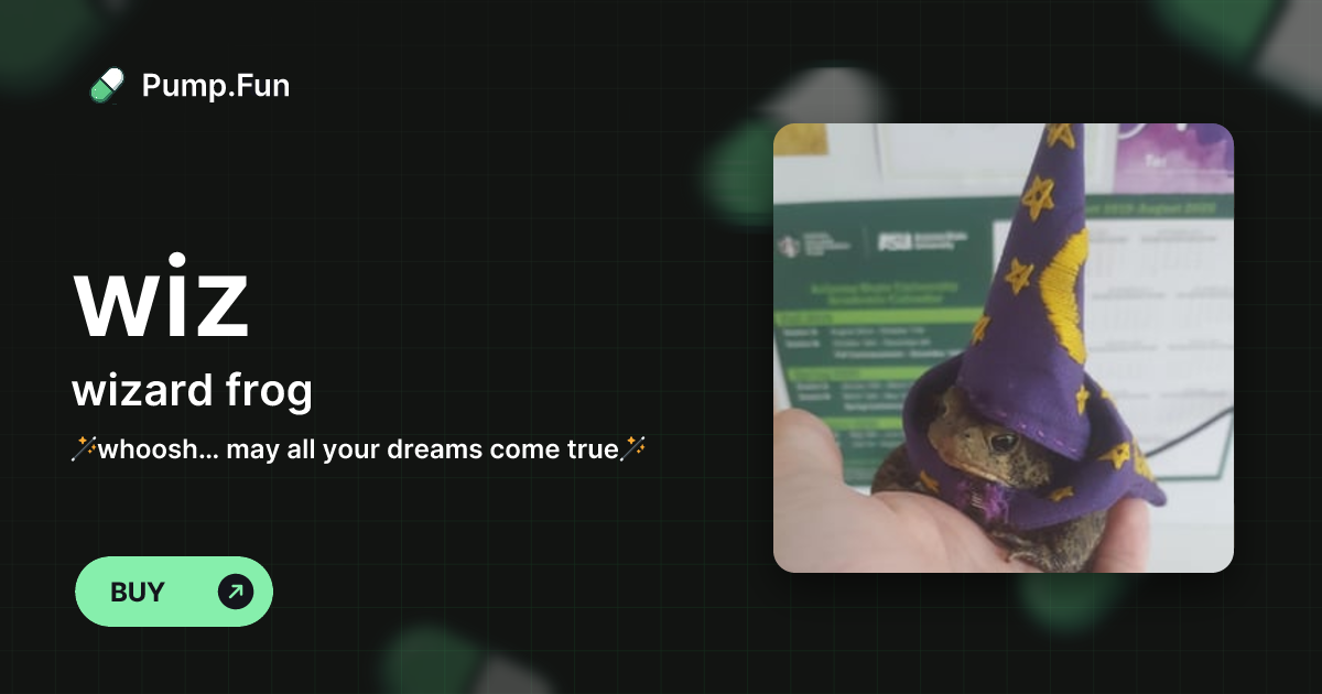 wizard frog (wiz) - Pump