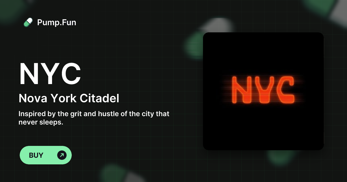 Nova York Citadel (NYC) - Pump