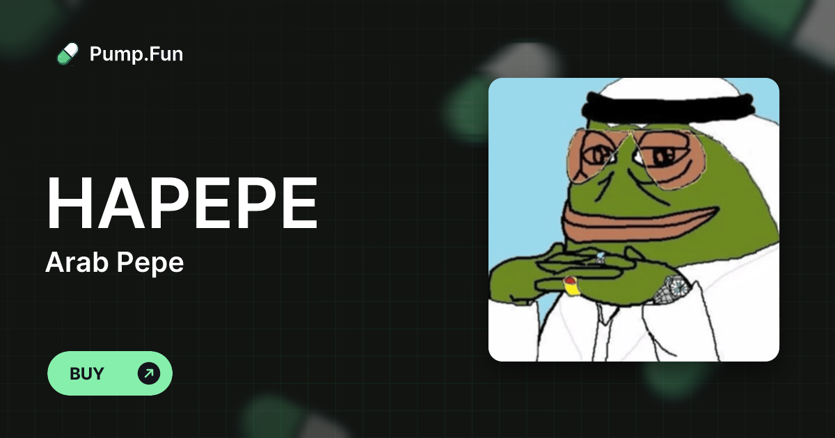 Arab Pepe (HAPEPE) - Pump