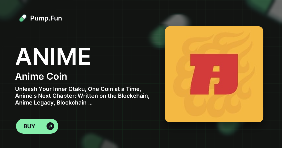 Anime Coin (ANIME) - Pump