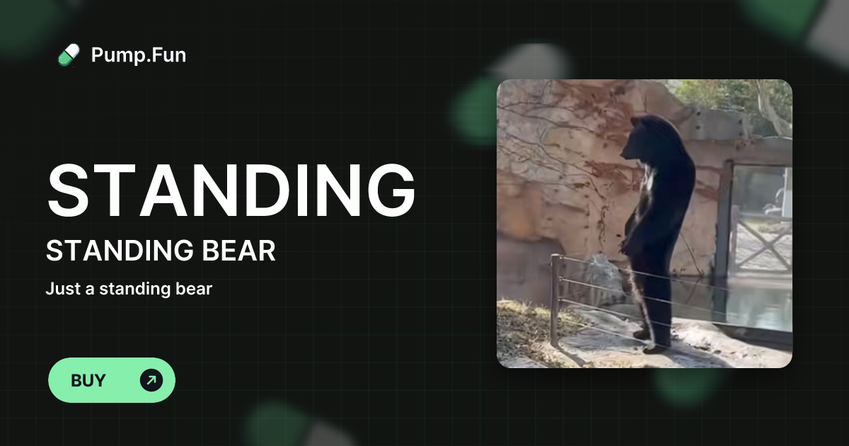 STANDING BEAR (STANDING) - Pump
