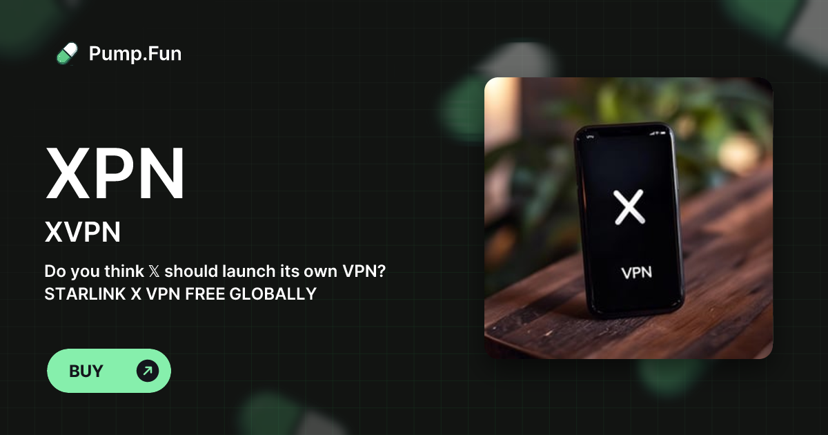 XVPN (XPN) - Pump