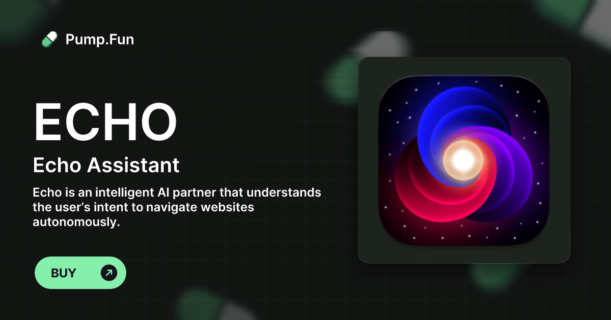 Echo Assistant (ECHO) - Pump