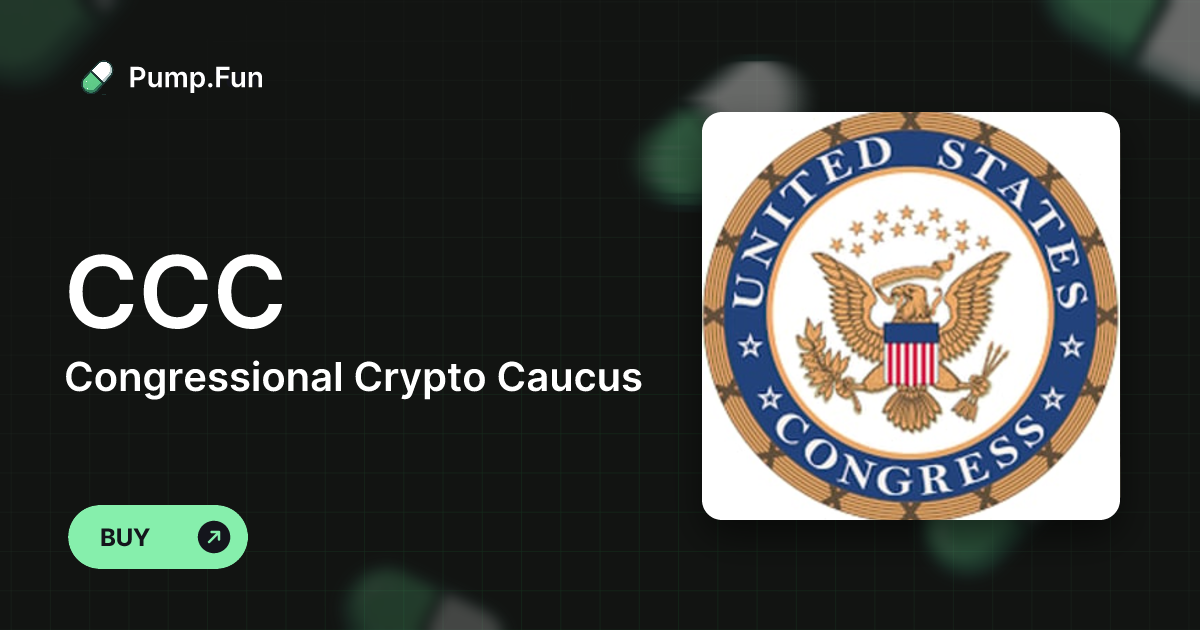 Congressional Crypto Caucus (CCC) - Pump