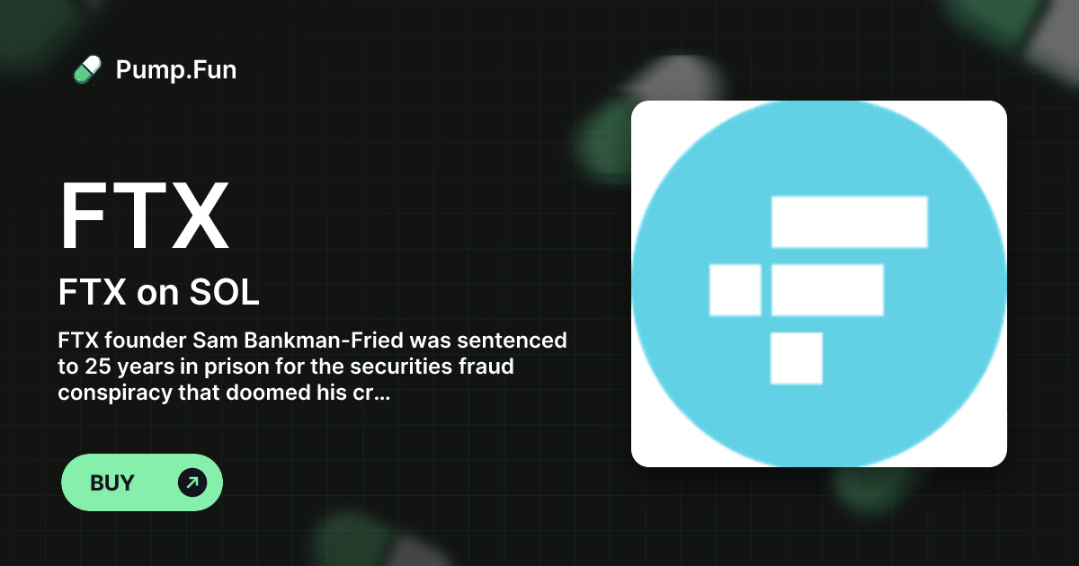 FTX on SOL (FTX) - Pump