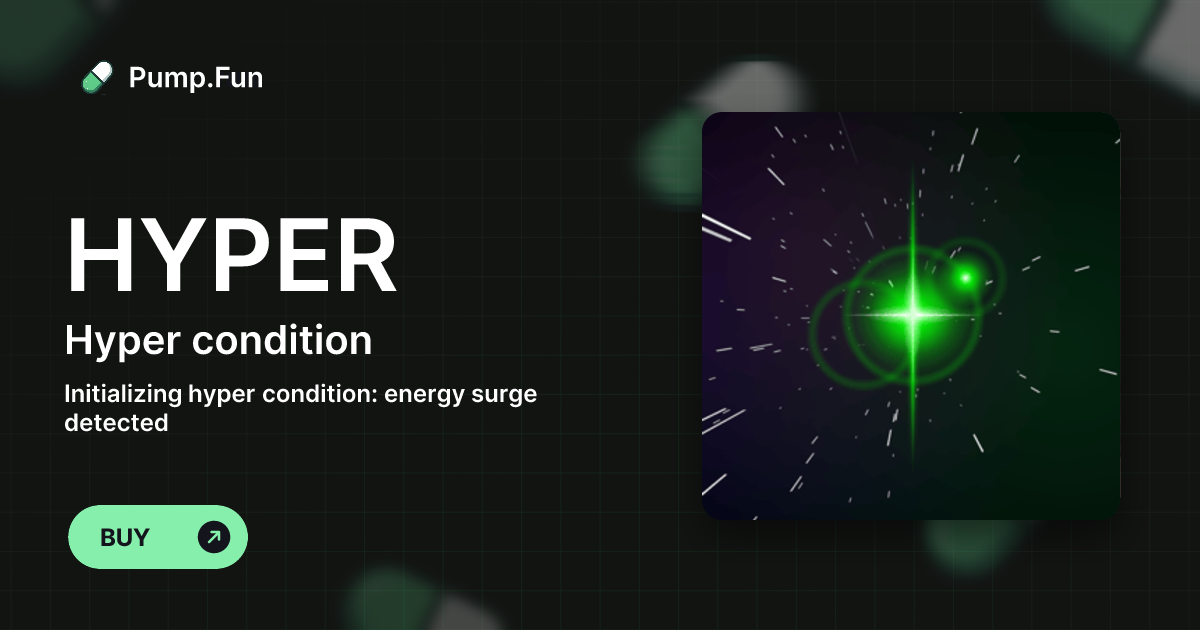Hyper condition (HYPER) - Pump